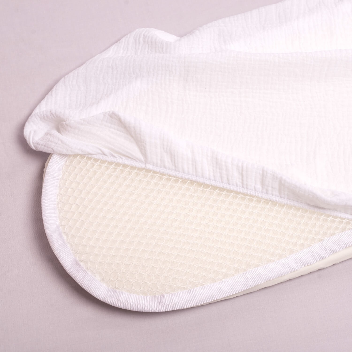 Set cearceaf si topper saltea antisufocare si antitranspiratie pentru ...